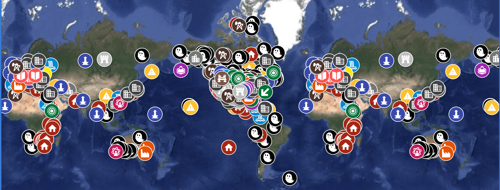 Spooky Sightings from Above: Our Favorite Haunted Data Sets - Teren